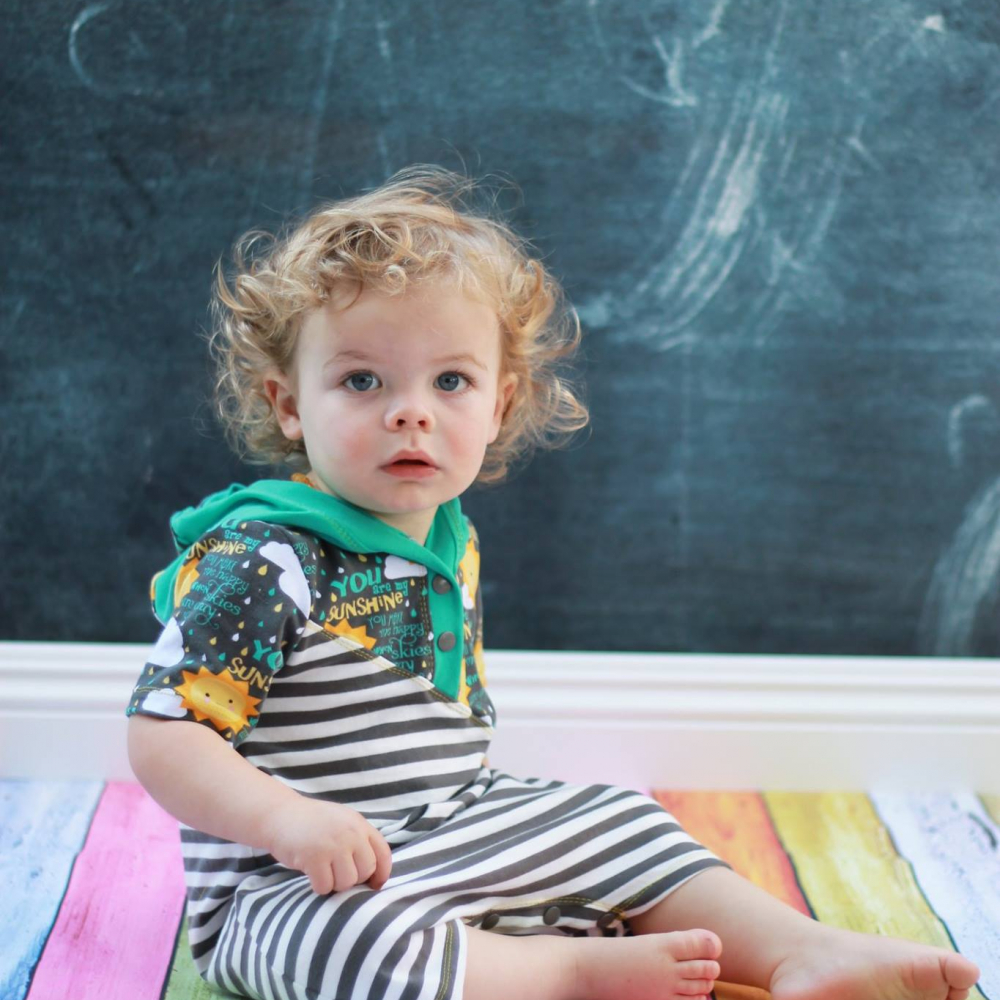 Milo Romper PDF Sewing Pattern | Elliedactyl