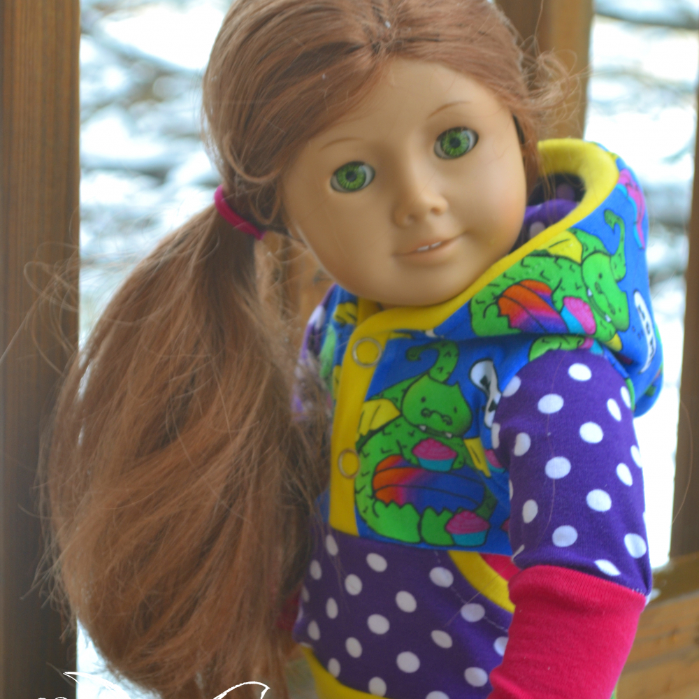 Lyric Hoodie PDF Pattern doll ADD-ON | Elliedactyl